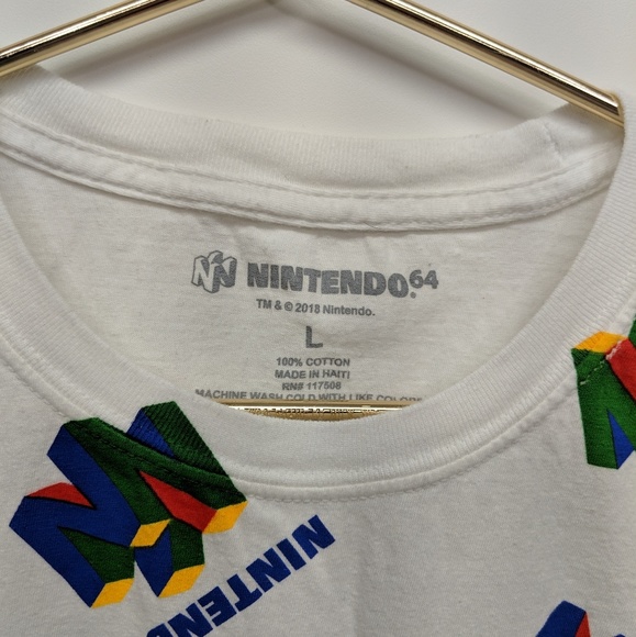 Nintendo | Shirts | Nintendo Logo Tshirt | Poshmark